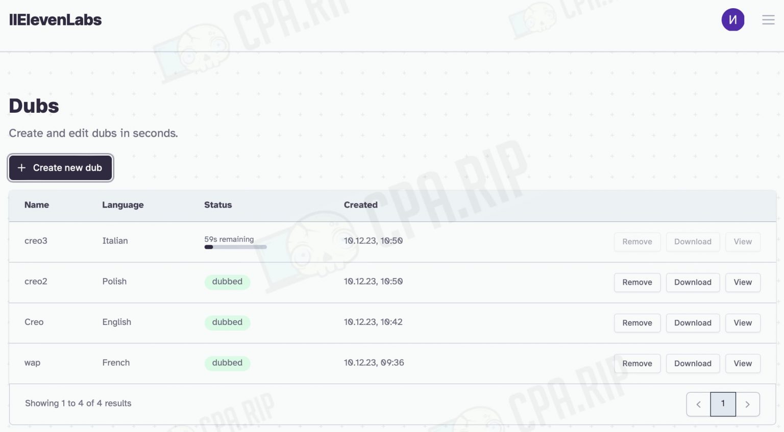 ElevenLabs Dubbing - перевод и дублирование голоса на видео с помощью нейросети