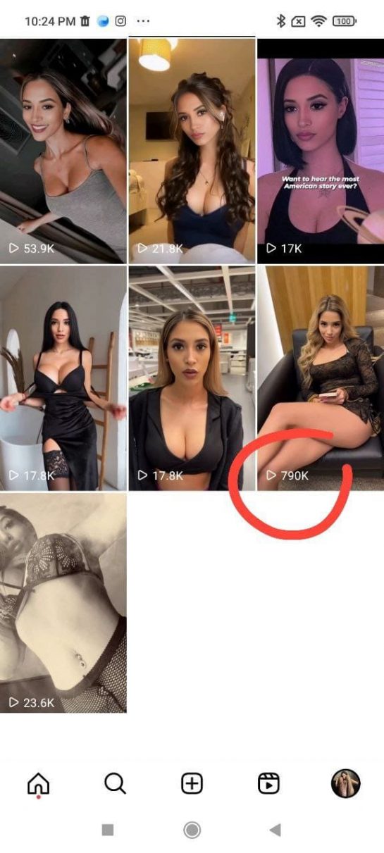 Кейс: $1 054 с Instagram Reels на OnlyFans. Гайд по работе с короткими роликами в соцсети