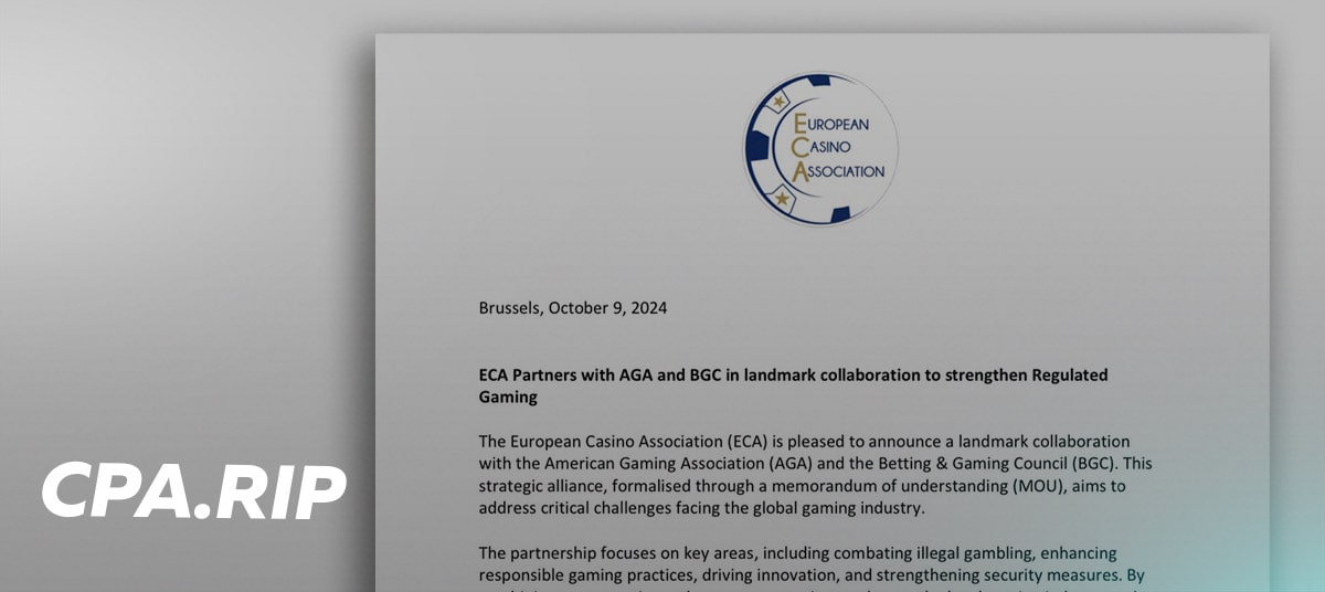 Major gambling regulators signed Memorandum of Understanding - CPA.RIP