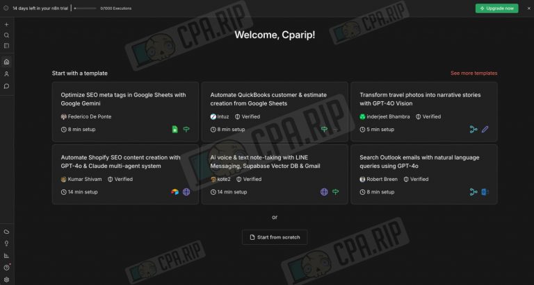 n8n installation for free: launching the automation platform locally ...